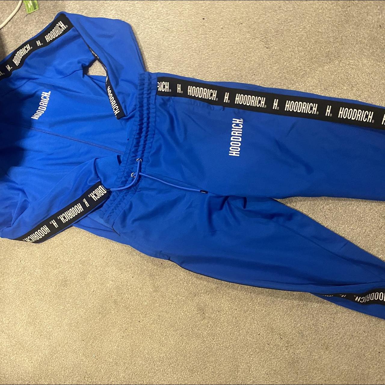 Hoodrich Blue Tracksuit, Size - Large, open to... - Depop