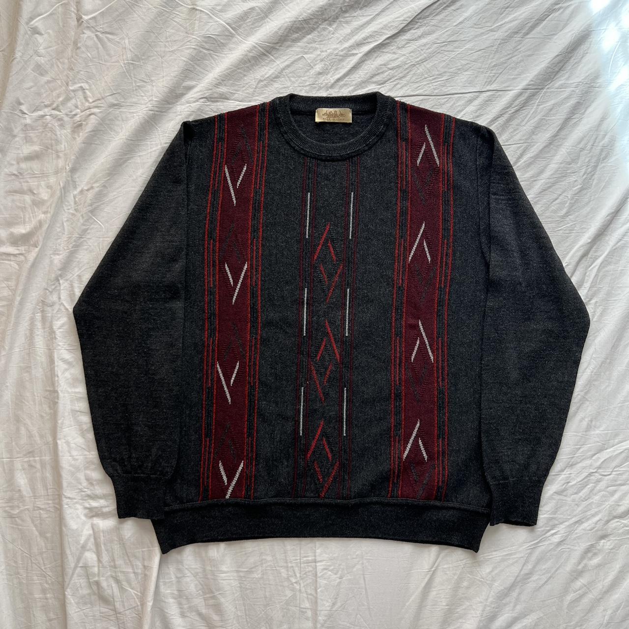 Montechiaro Italian knit sweater Men’s... - Depop