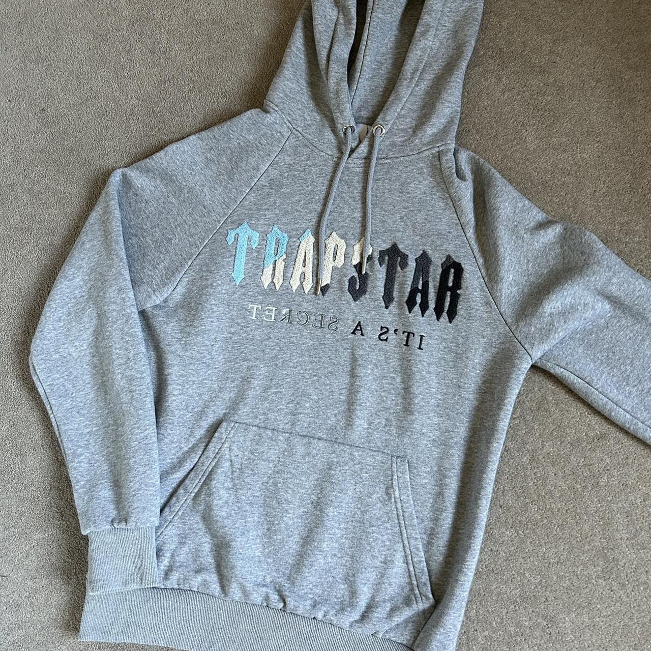 Trapstar Blue Ice Grey Tracksuit. Size-Men’s Small.... - Depop