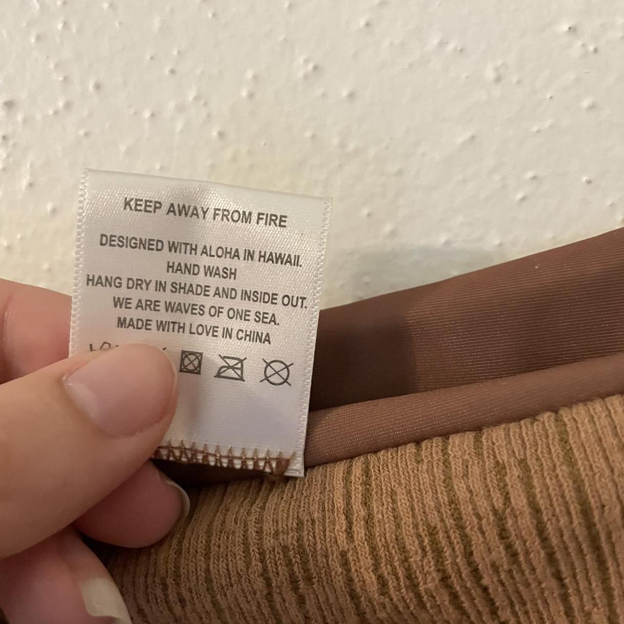 Of one sea small shop one piece textured swimsuit!... - Depop