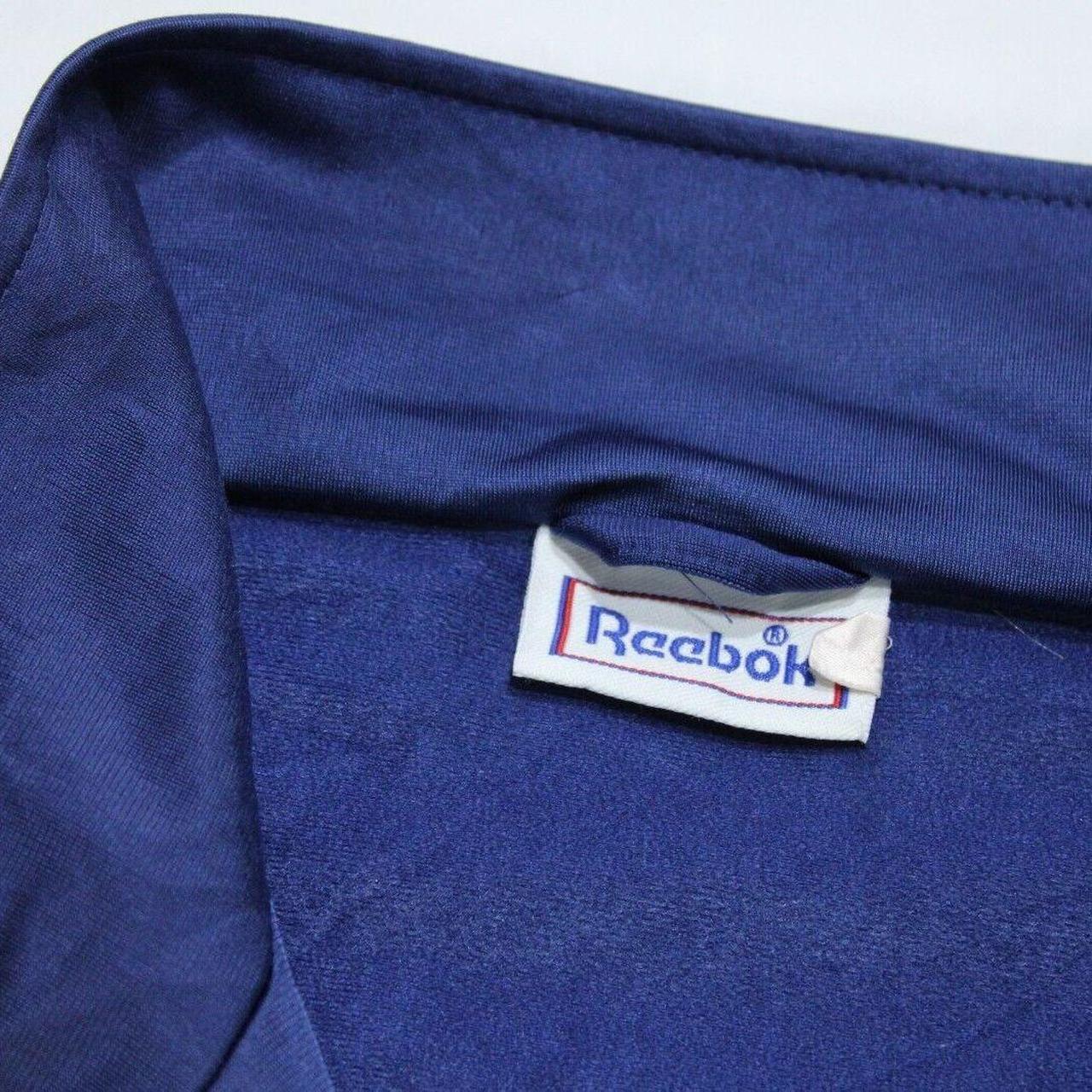 Vintage Reebok Jacket Large Colourblock ZipUp... - Depop