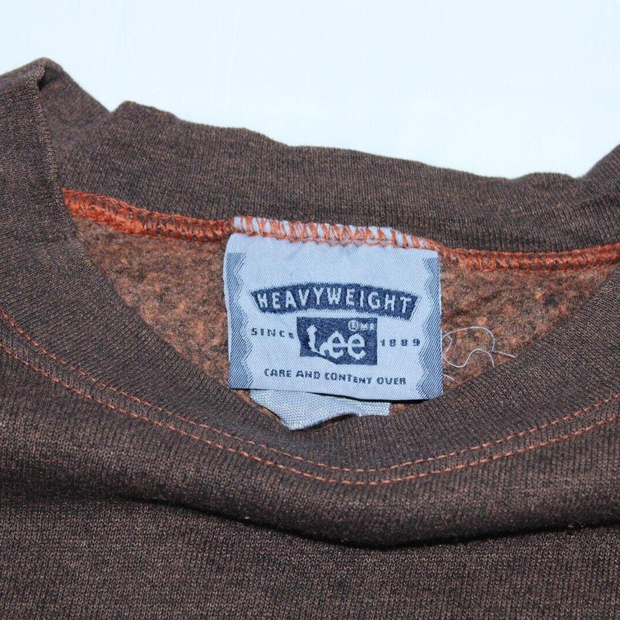 Vintage Lee Heavyweight Sweatshirt USA Hummer... - Depop