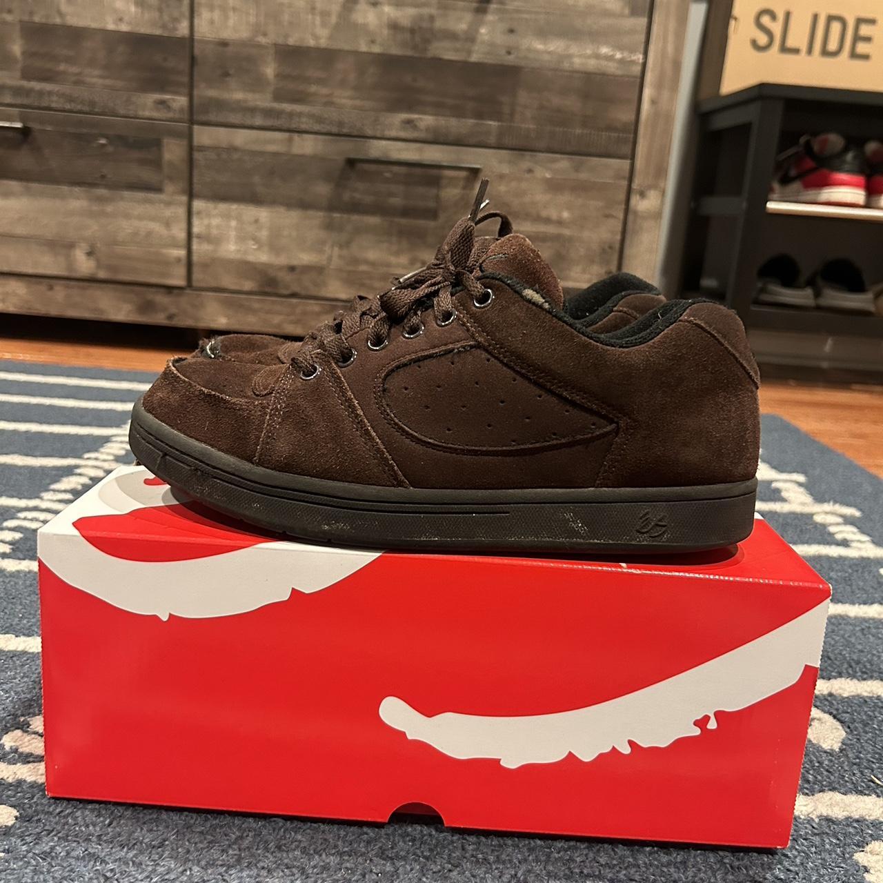 Es Accel OG brown shoes #skateboarding - Depop