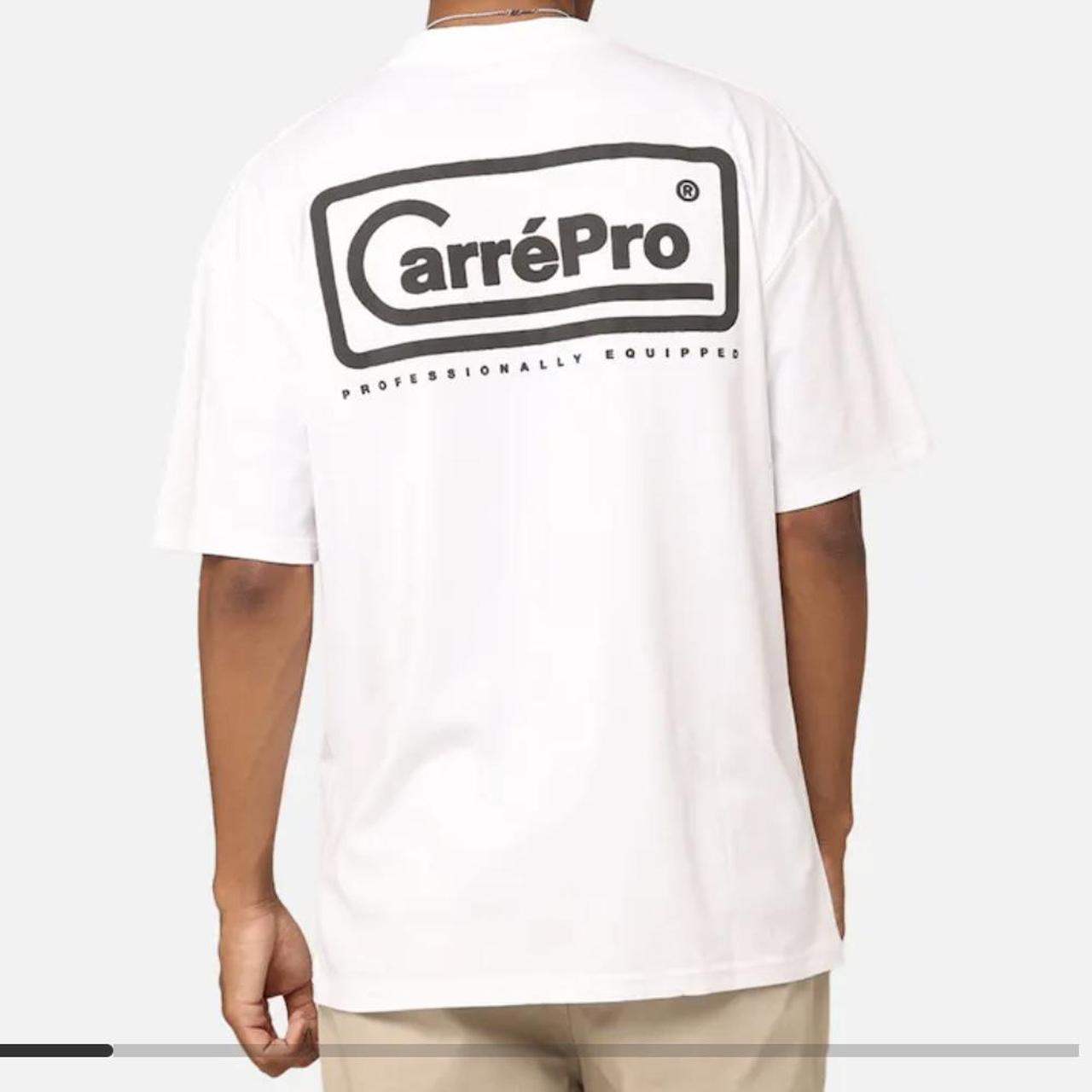 Carré Pro T-Shirt White Size L (Oversize) Fits like... | Depop