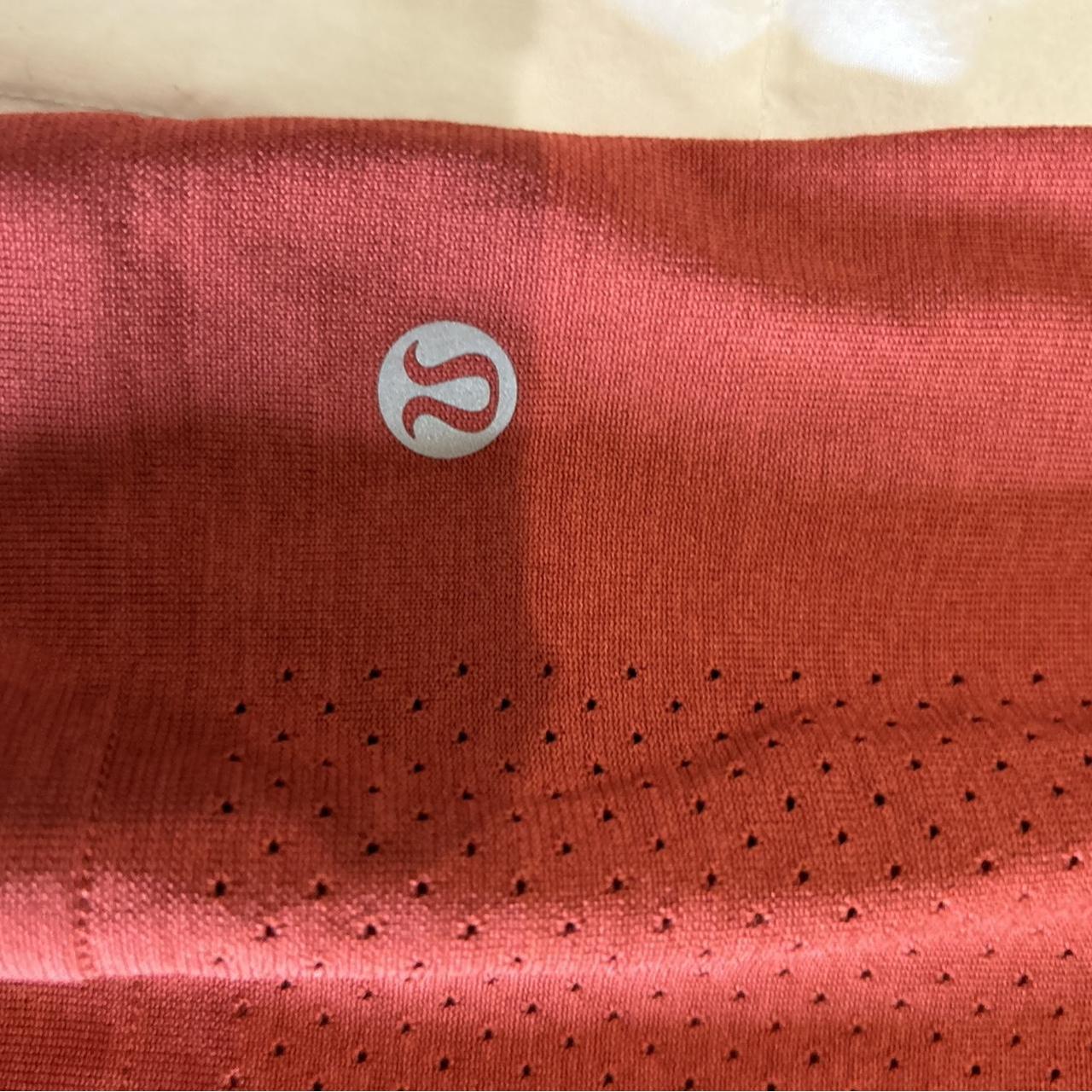 Limited addition red Lululemon tank - Depop