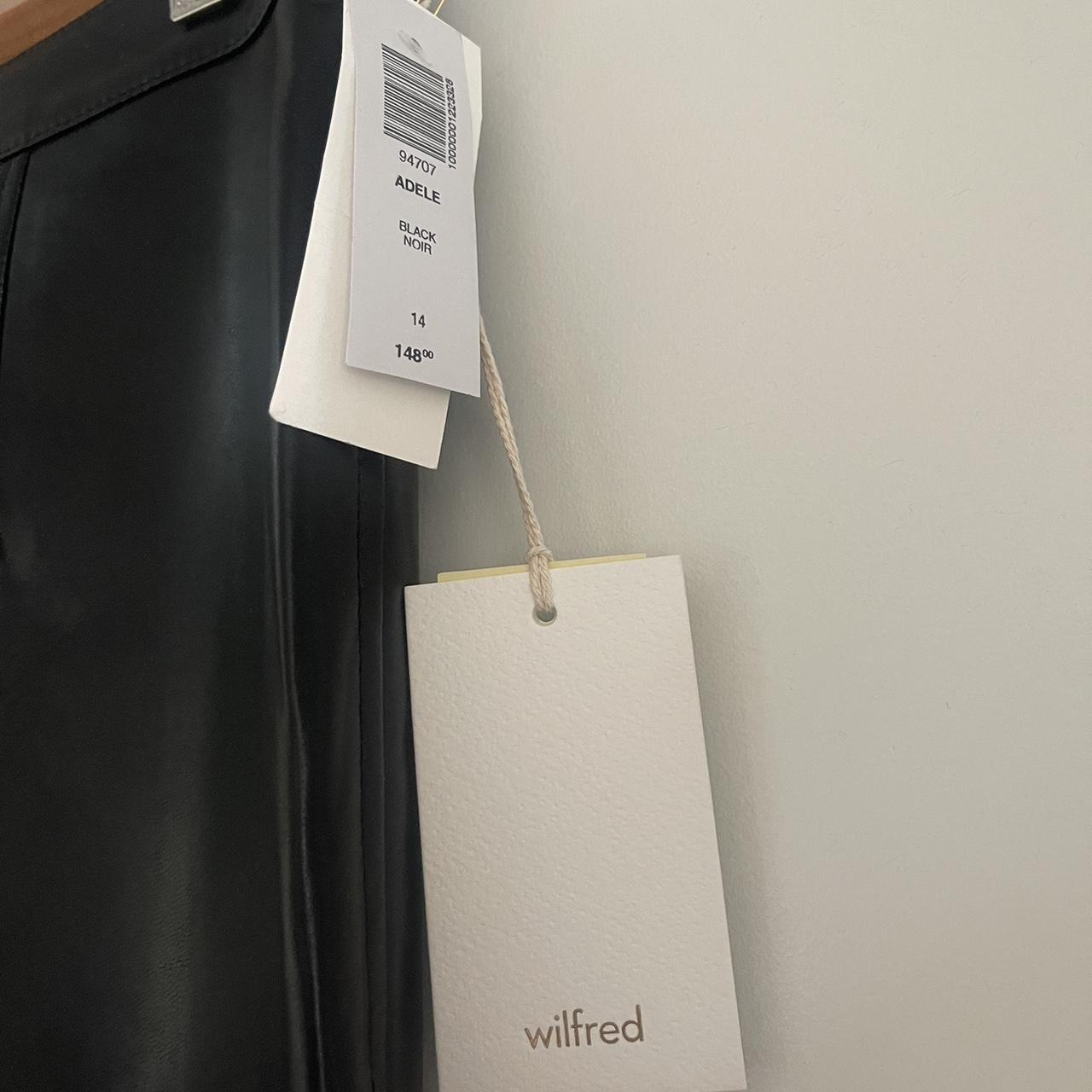 Aritzia Black Leather Pants NEVER WORN! Tags still... - Depop