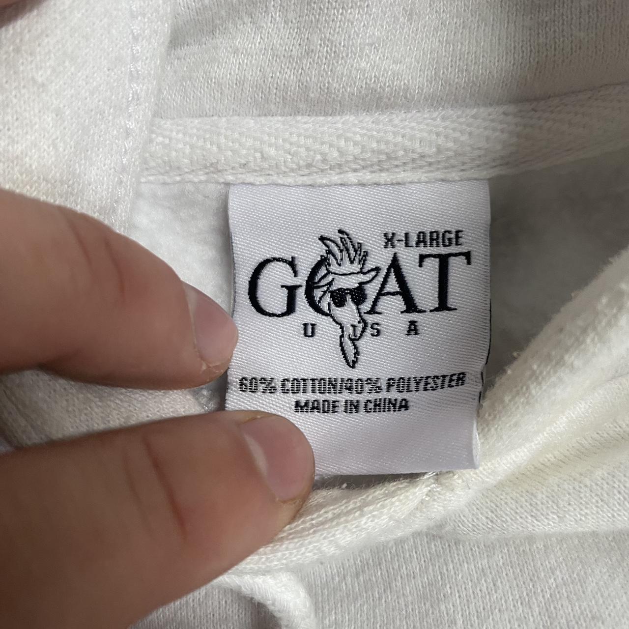 goat usa hoodie size XL if you have any questions... - Depop
