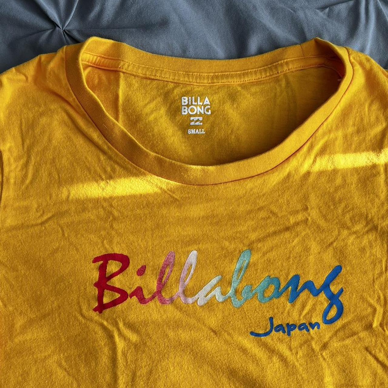 Billabong Okinawa, Japan Yellow size small - Depop