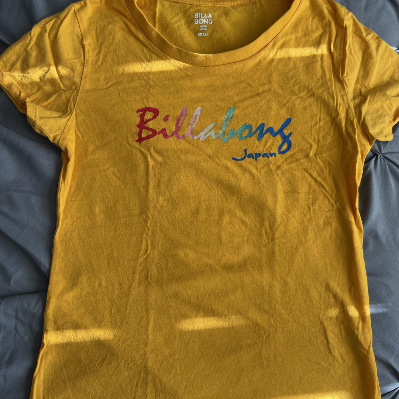 Billabong Okinawa, Japan Yellow size small - Depop