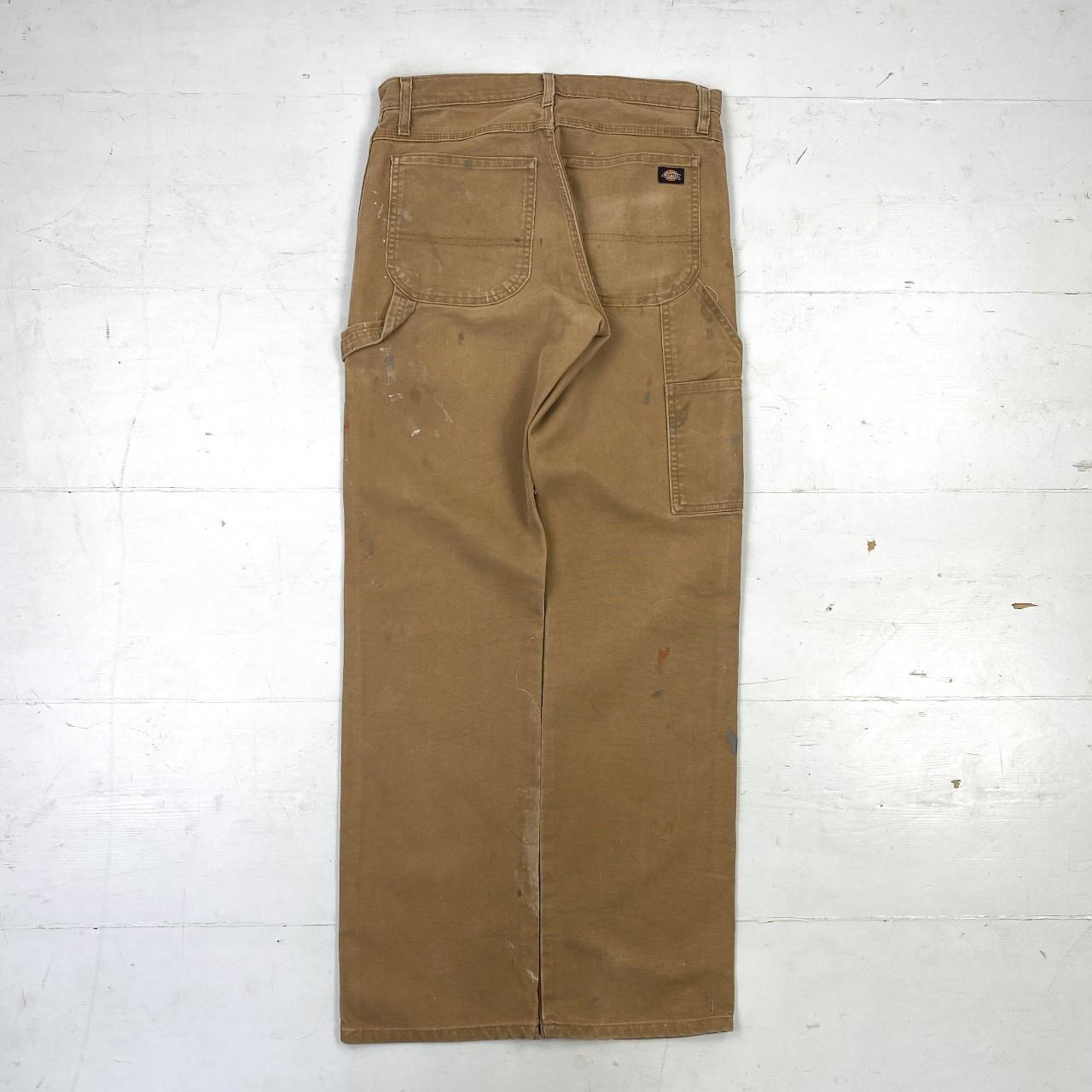 Dickies Men's Tan Jeans | Depop