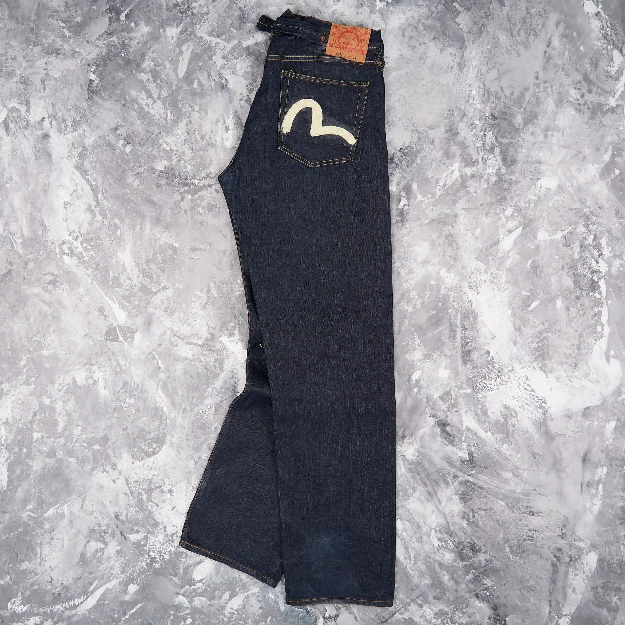 Evisu Japanese Denim Jeans Measured Size: 36W X... - Depop