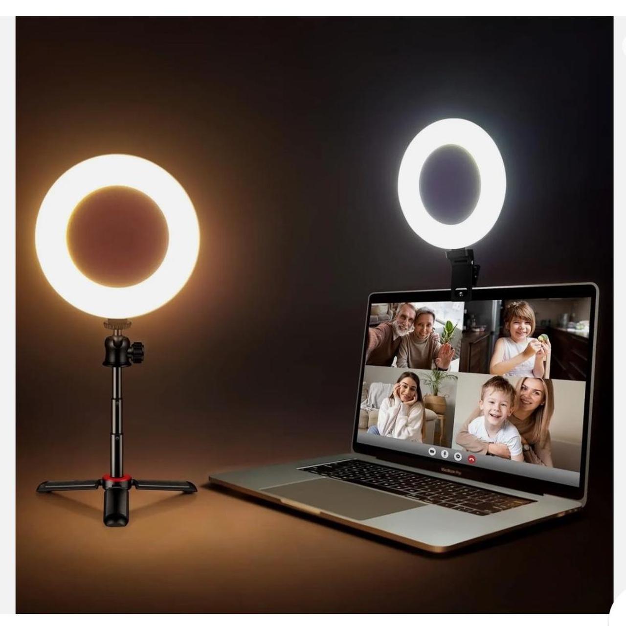Weilisi mini ring light For video conferencing ,... - Depop