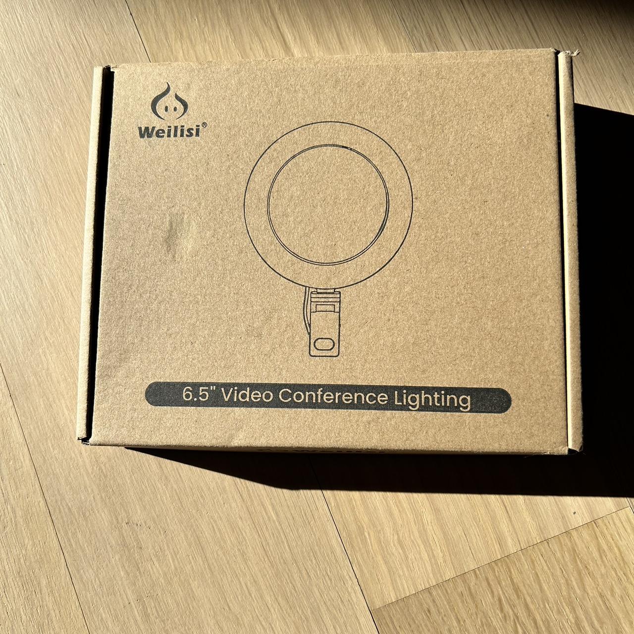 Weilisi mini ring light For video conferencing ,... - Depop
