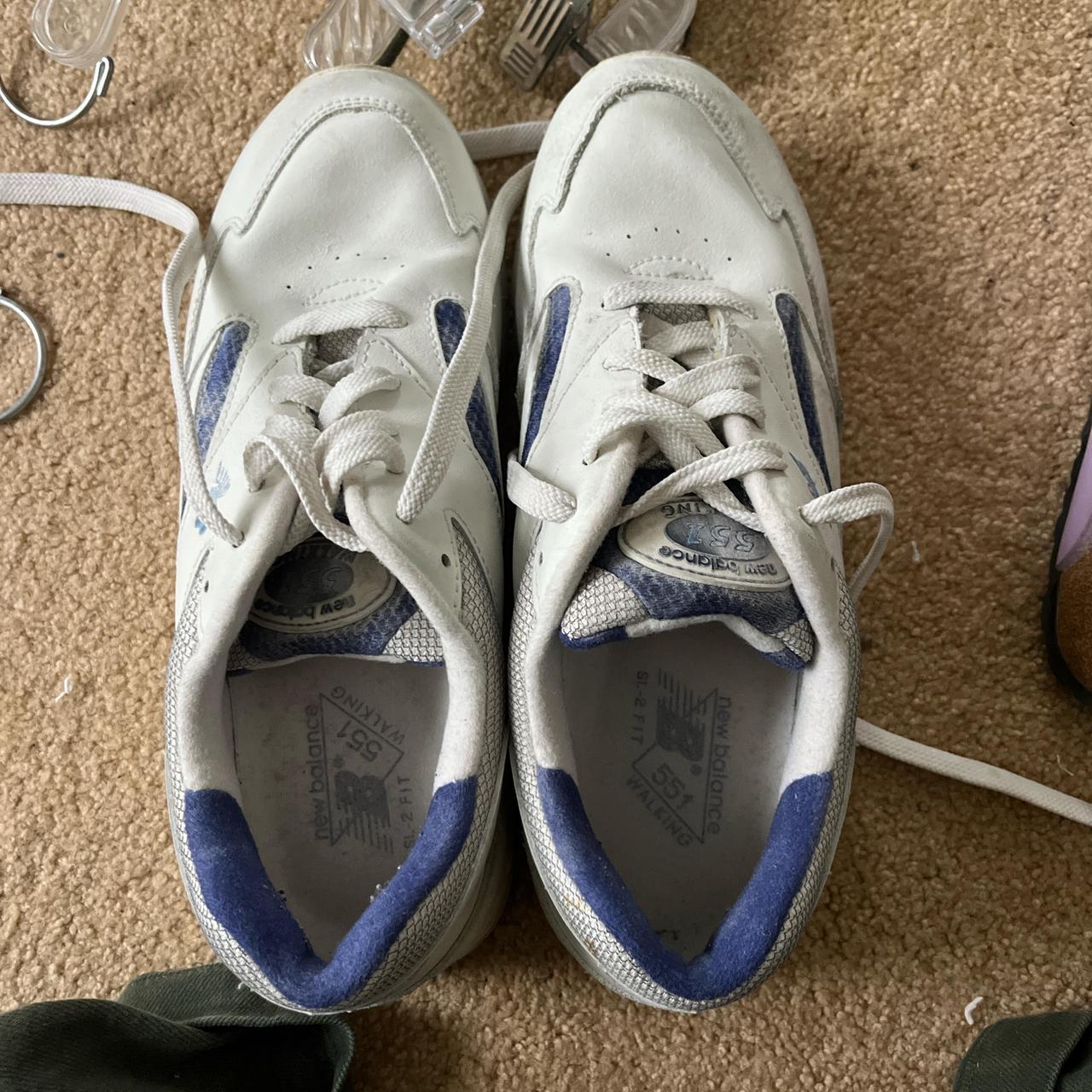 Vintage New Balance 551’s - Size 9. - Depop