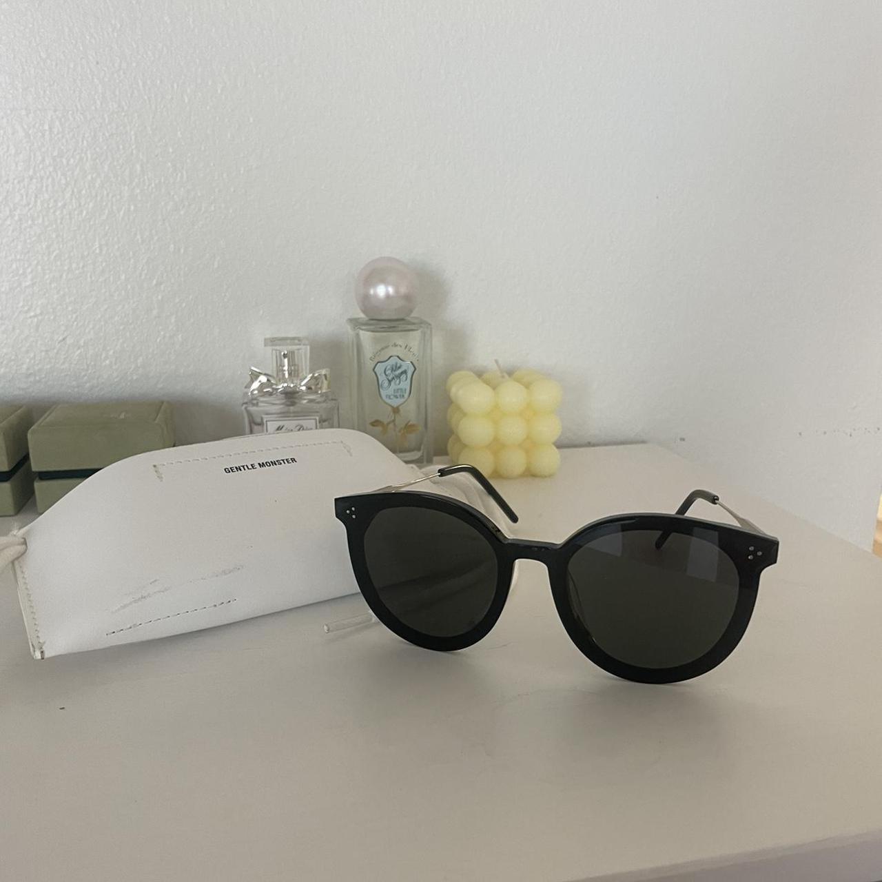 Gentle Monster Women's Black Sunglasses | Depop