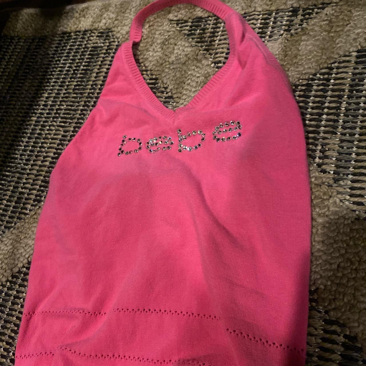 Pink Bebe halter top💕🌸 Ships Monday to Fridays... - Depop