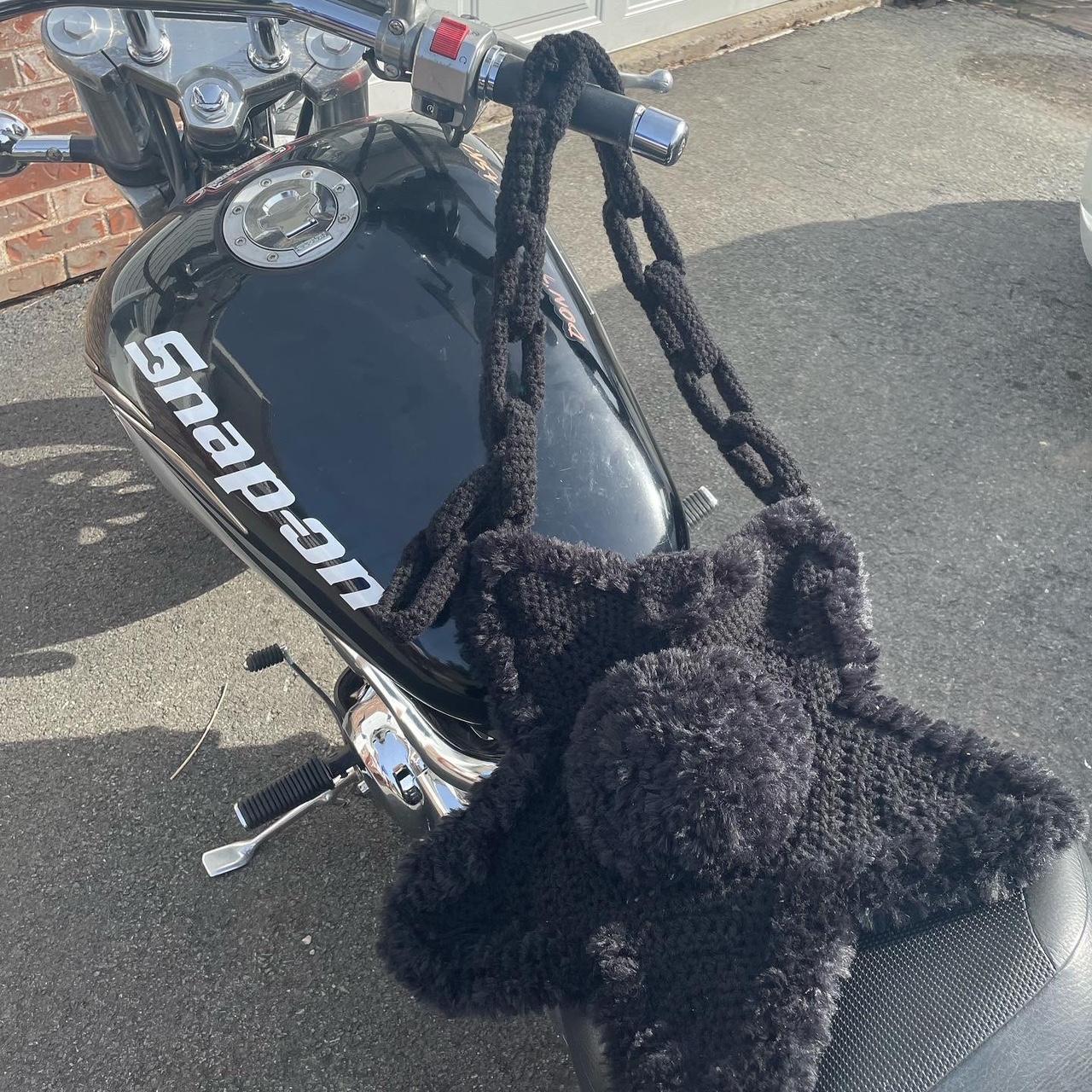 Crochet Fluffy star tote⭐️ Made with 100% Cotten... | Depop