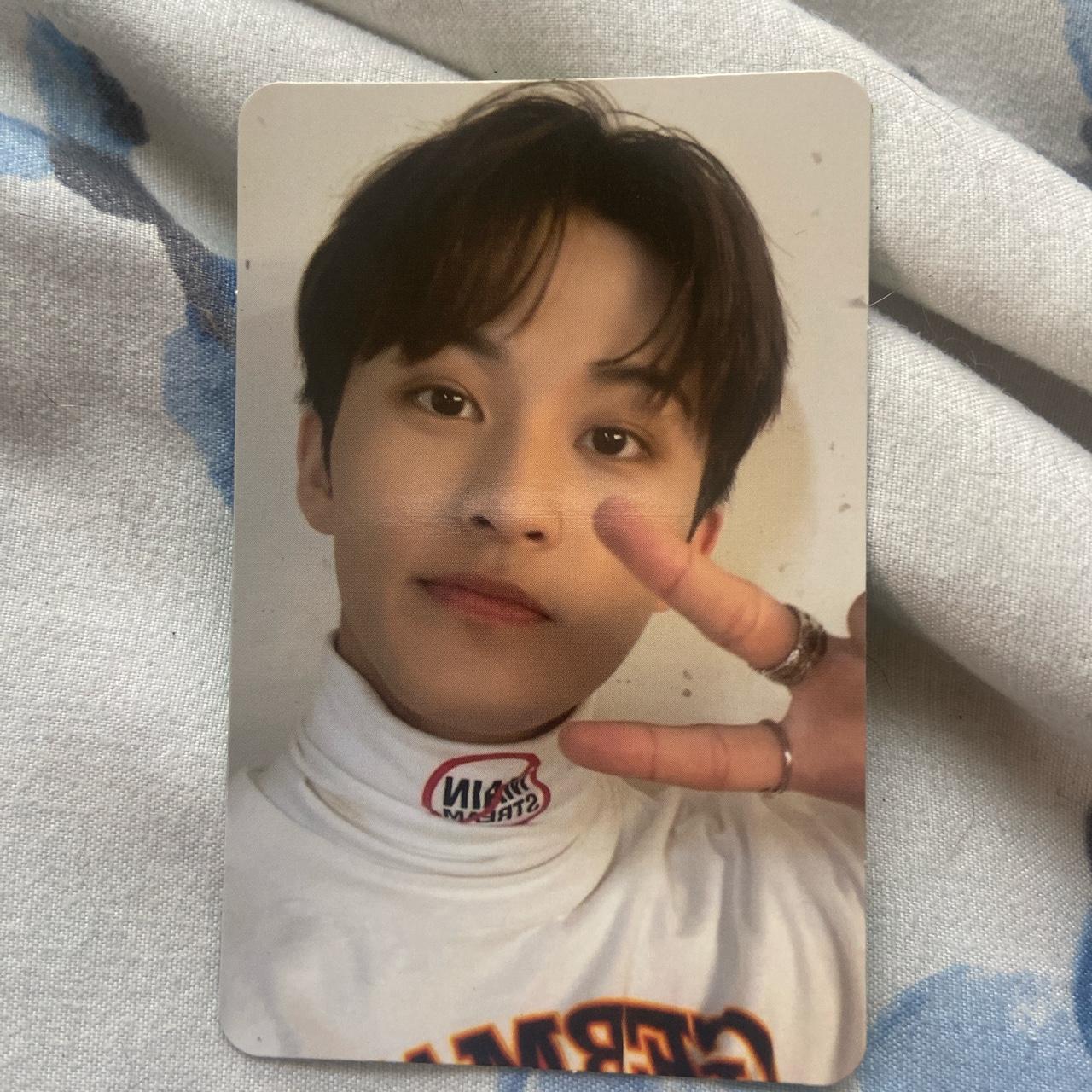 nct mark sticker official photocard - Depop