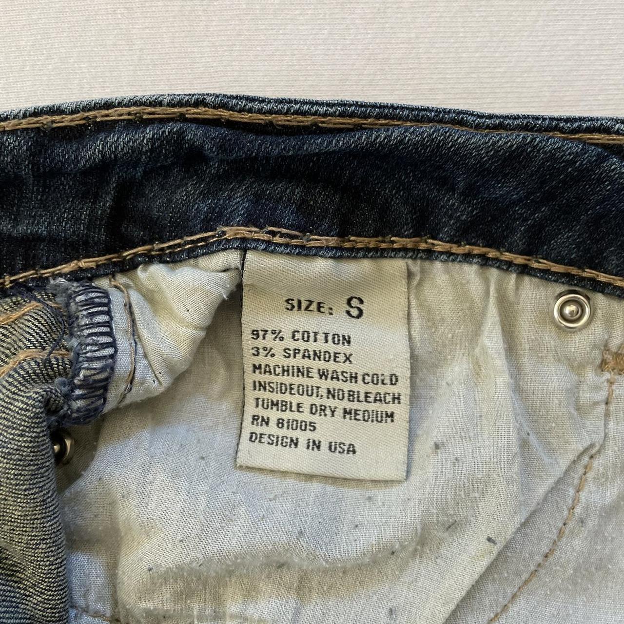 LA Idol USA ⭐️ low rise micro cut off jean shorts... - Depop