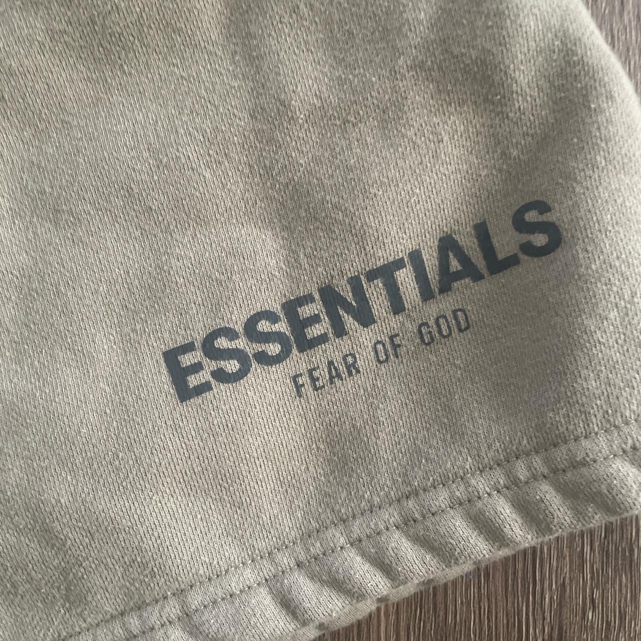 Essentials by fear of god beige shorts. Youth... - Depop