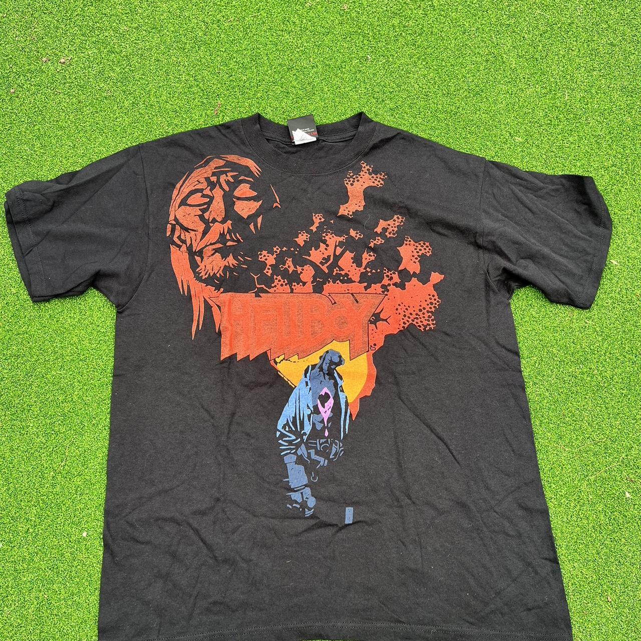 Balzout Y2K Hellboy 2008 Graphic T Shirt. Size... - Depop