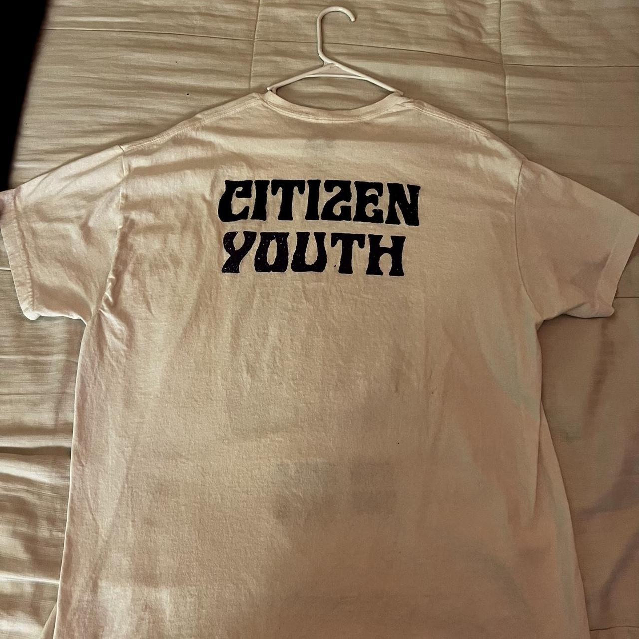 citizen youth 10 year anniversary tour merch, worn... - Depop