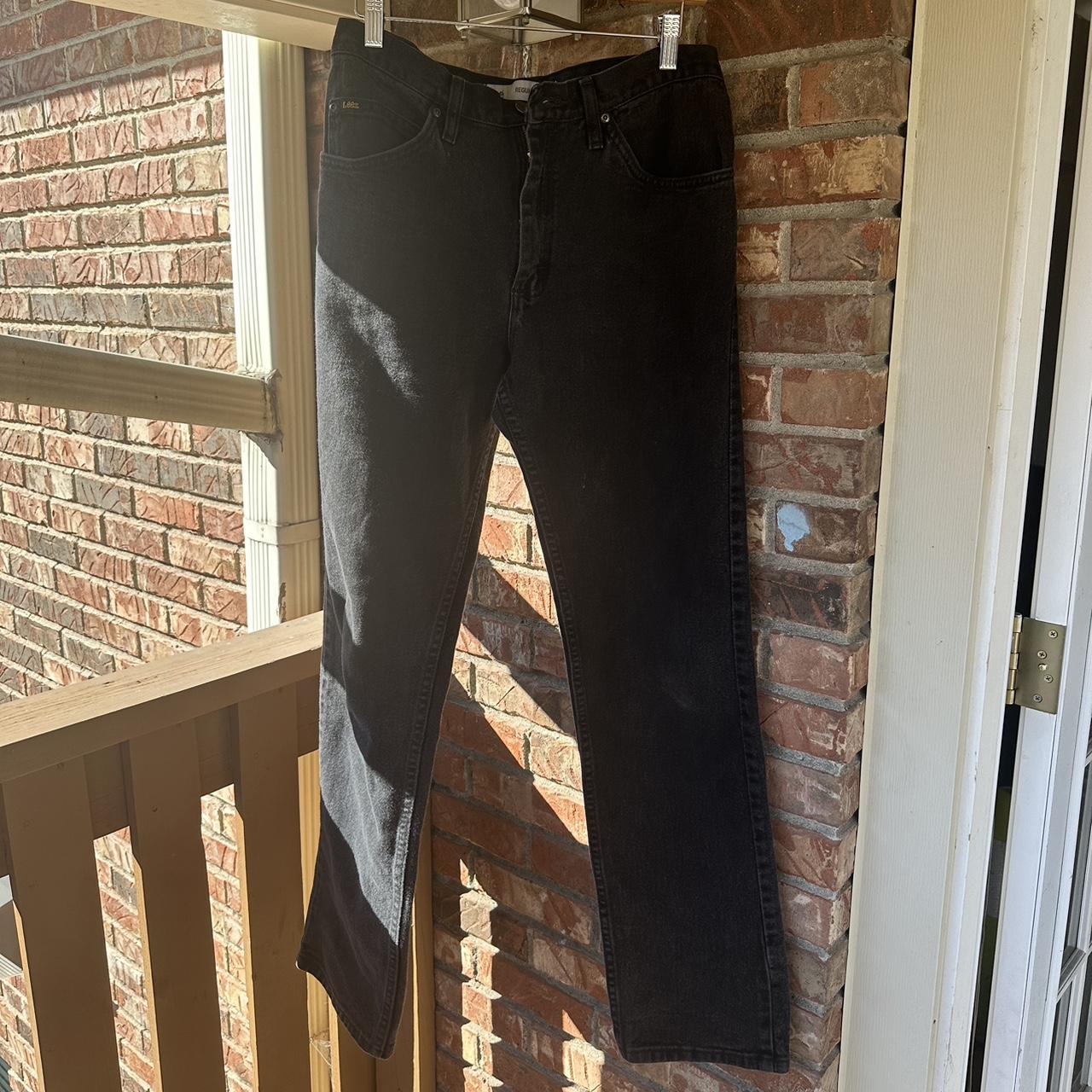 Lee Wide Leg Black Jeans!! Awesome essentials... - Depop