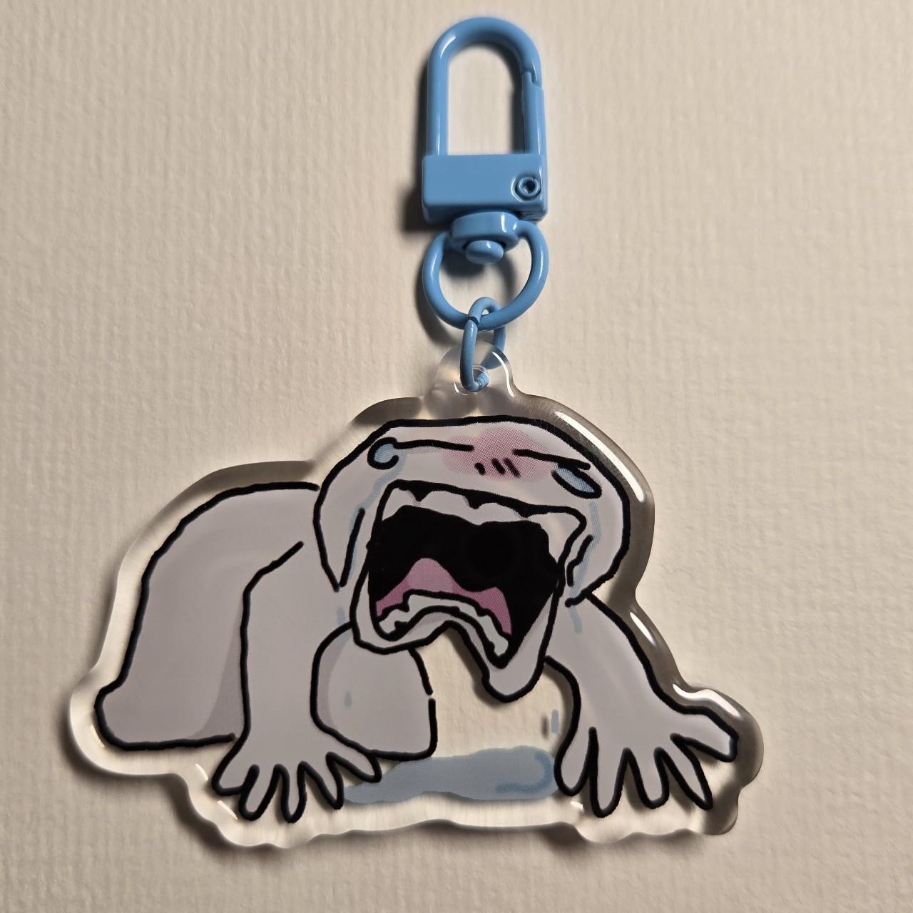 devastated reaction meme keychain ☆Dorky keychain... | Depop