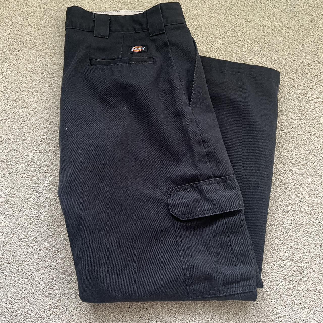 Dickies Men's Black Trousers | Depop
