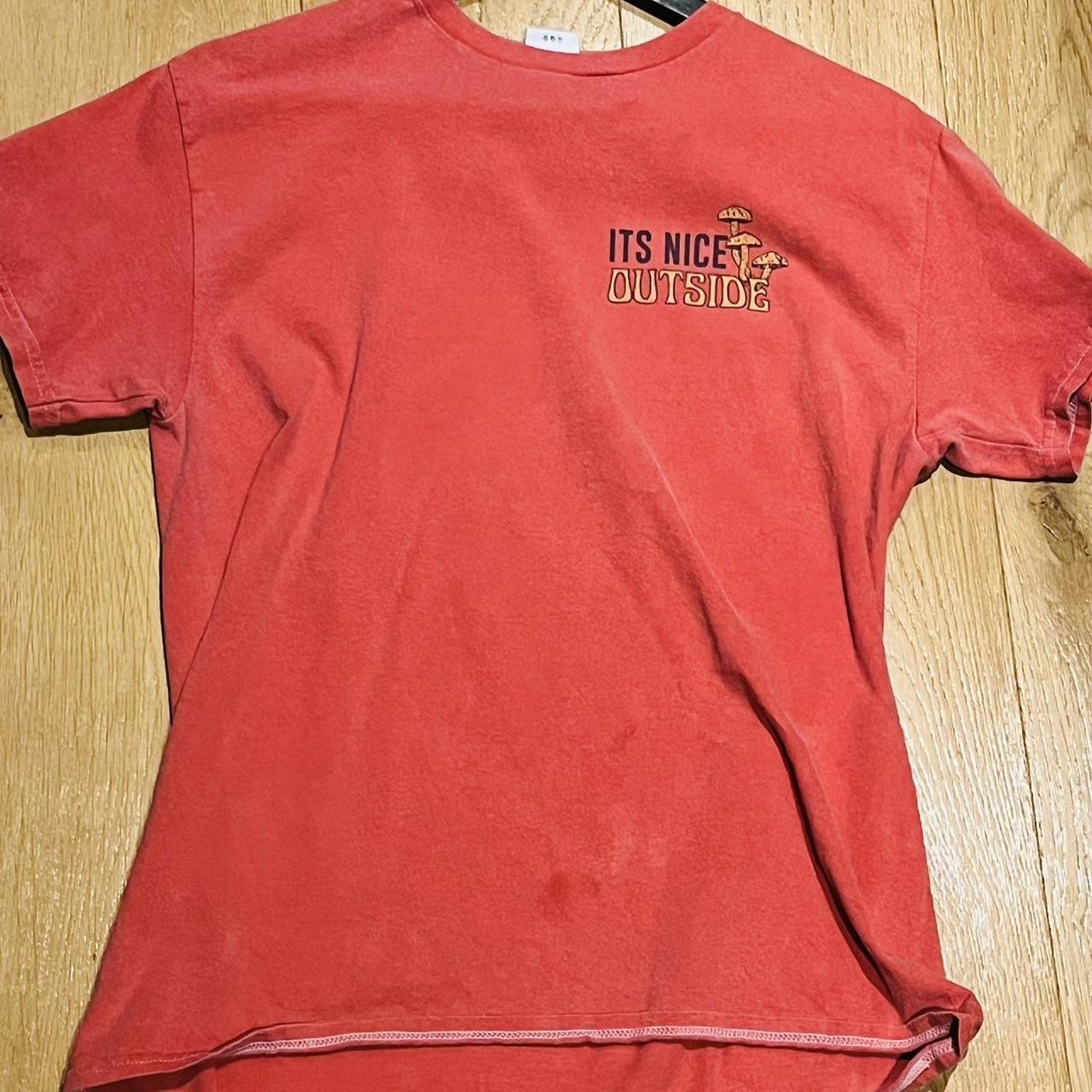 XS red urban outfitters t shirt Such... - Depop