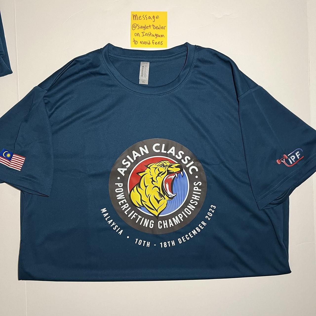 IPF/SBD Asian Powerlifting Championships Shirt - Depop