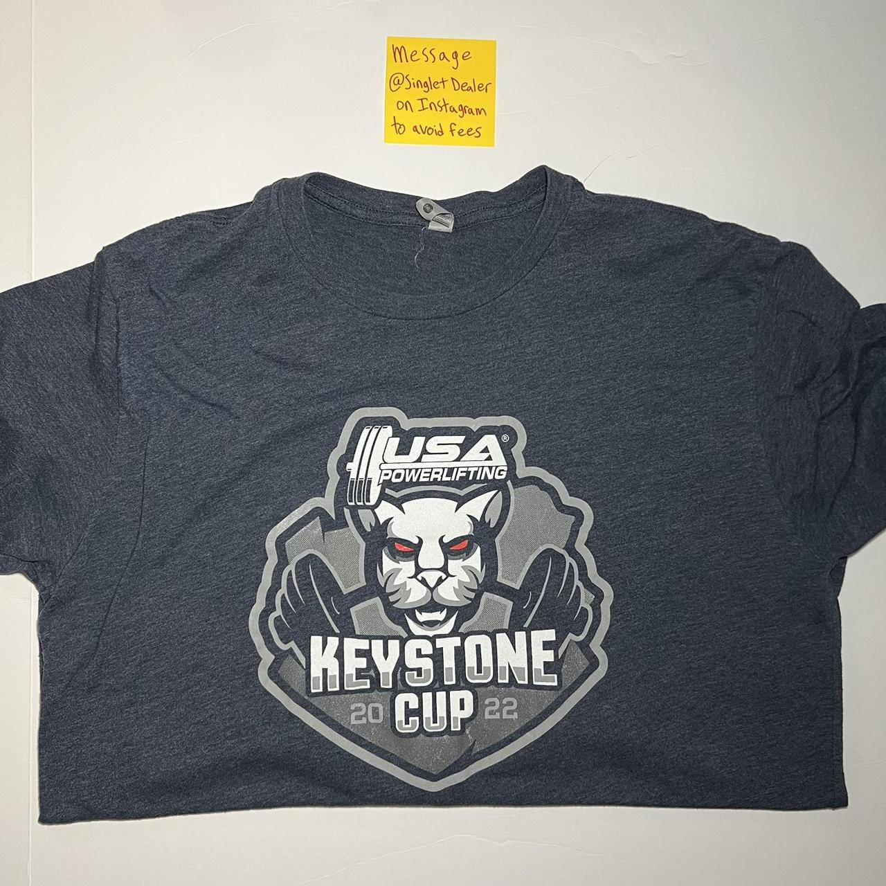 USAPL Meet Shirt - Keystone Cup Large | Depop