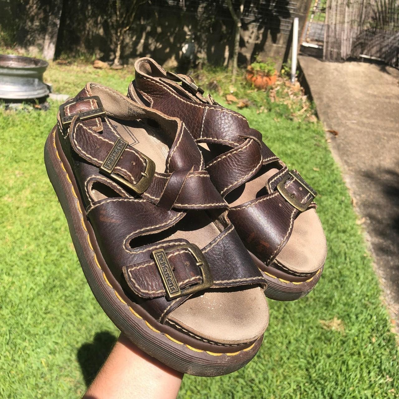 @mollyvdb007 vintage docs sandals size 36-37 EU... - Depop