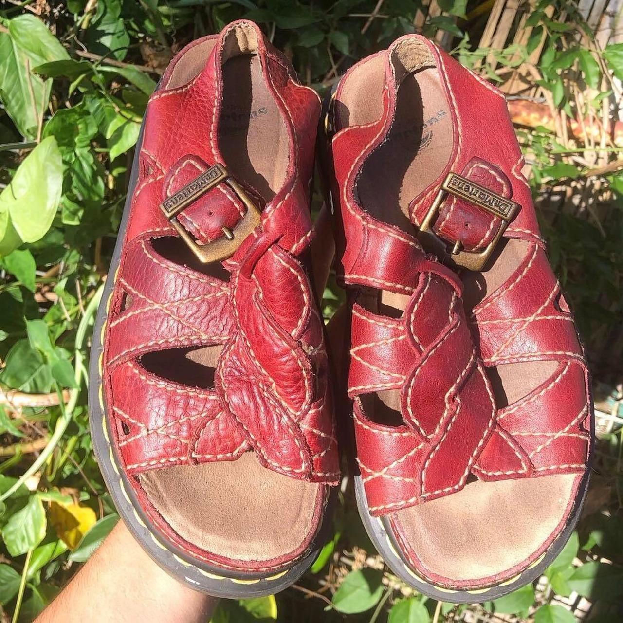 @mollyvdb007 vintage docs sandals size 36-37 EU... - Depop
