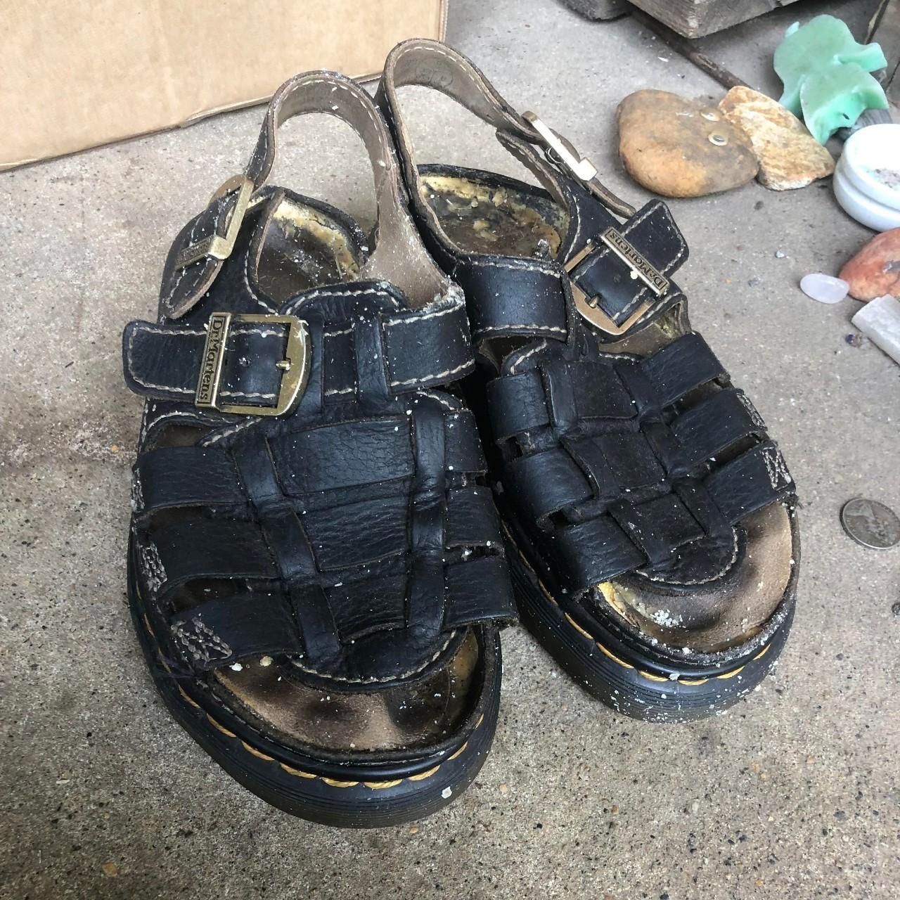 @mollyvdb007 vintage docs sandals size 36-37 EU... - Depop