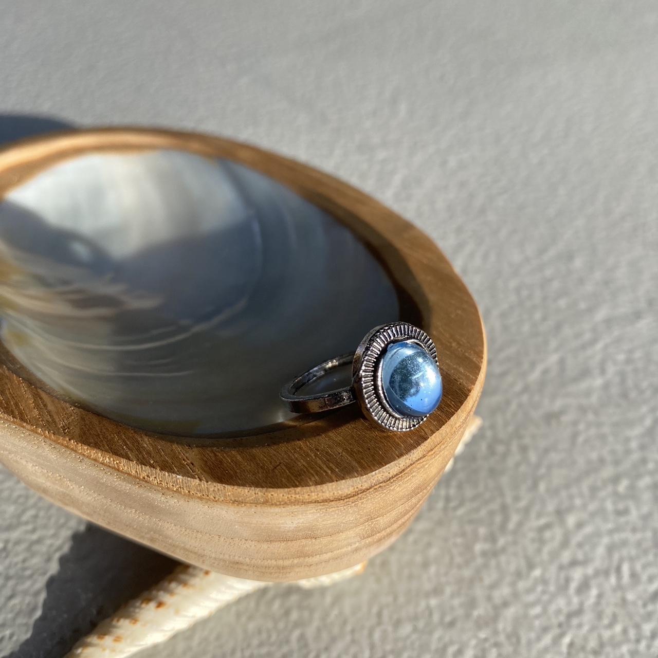Our Ocean Blue Ring Sea lovers Jewellery #beach | Depop