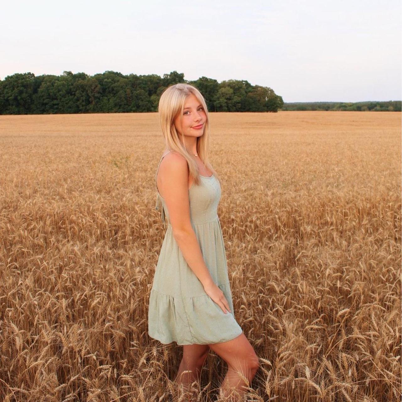 Green Altard State Dress - Depop