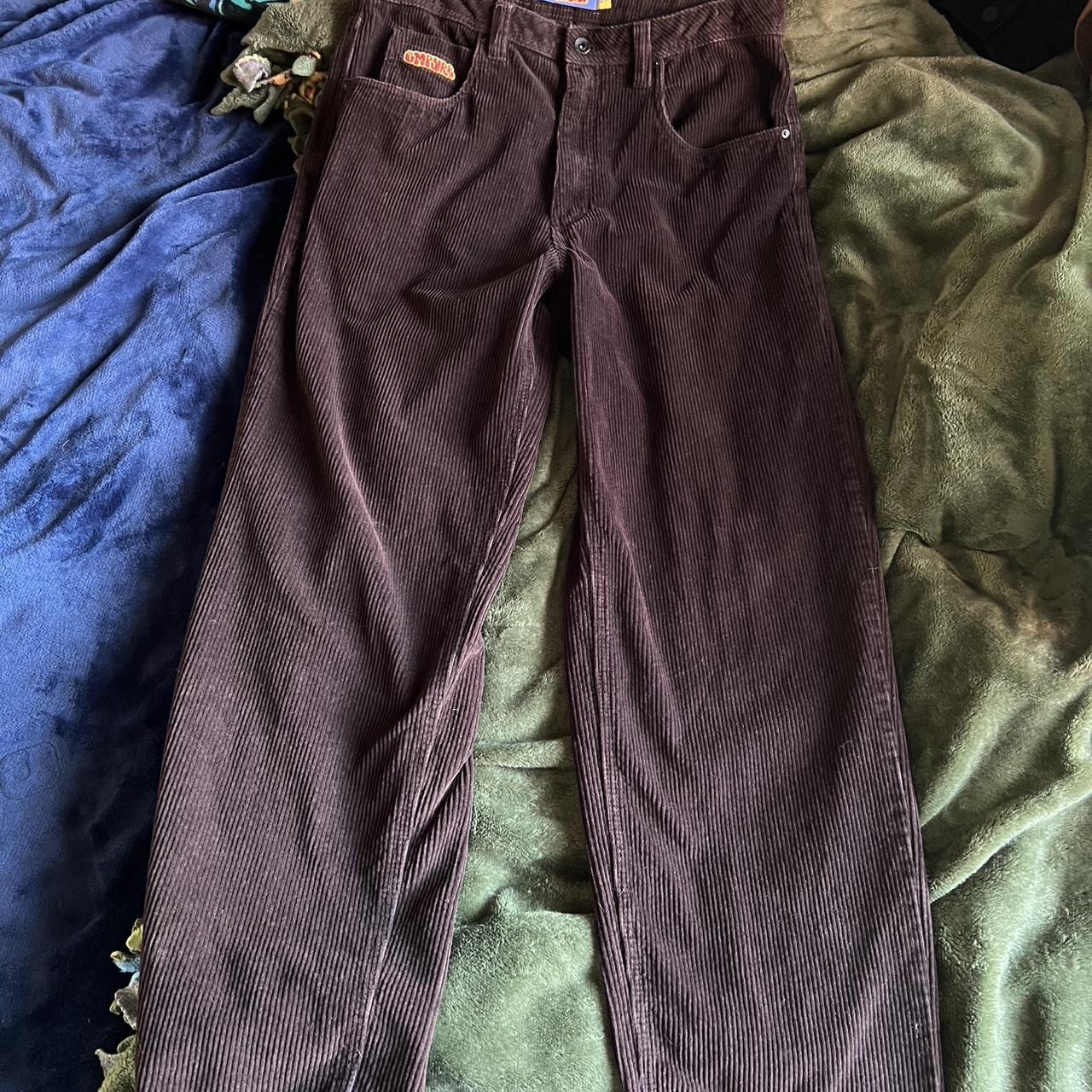 Empyre Brown Corduroy pants Size 32 they’ve been... - Depop