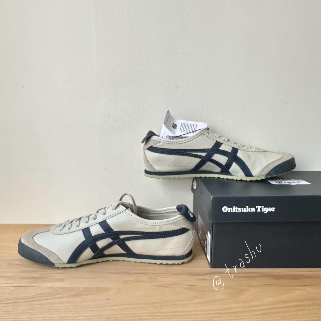 Tiger Onitsuka Mexico 66 Unisex Leather Sneakers in... - Depop