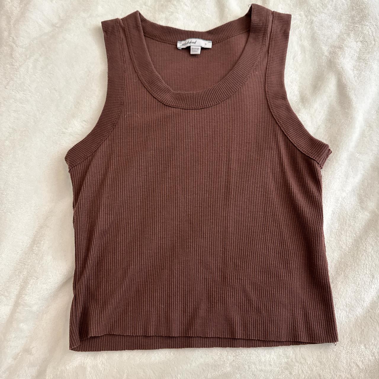 Brown tank top from Subdued. #tanktop #Subdued | Depop
