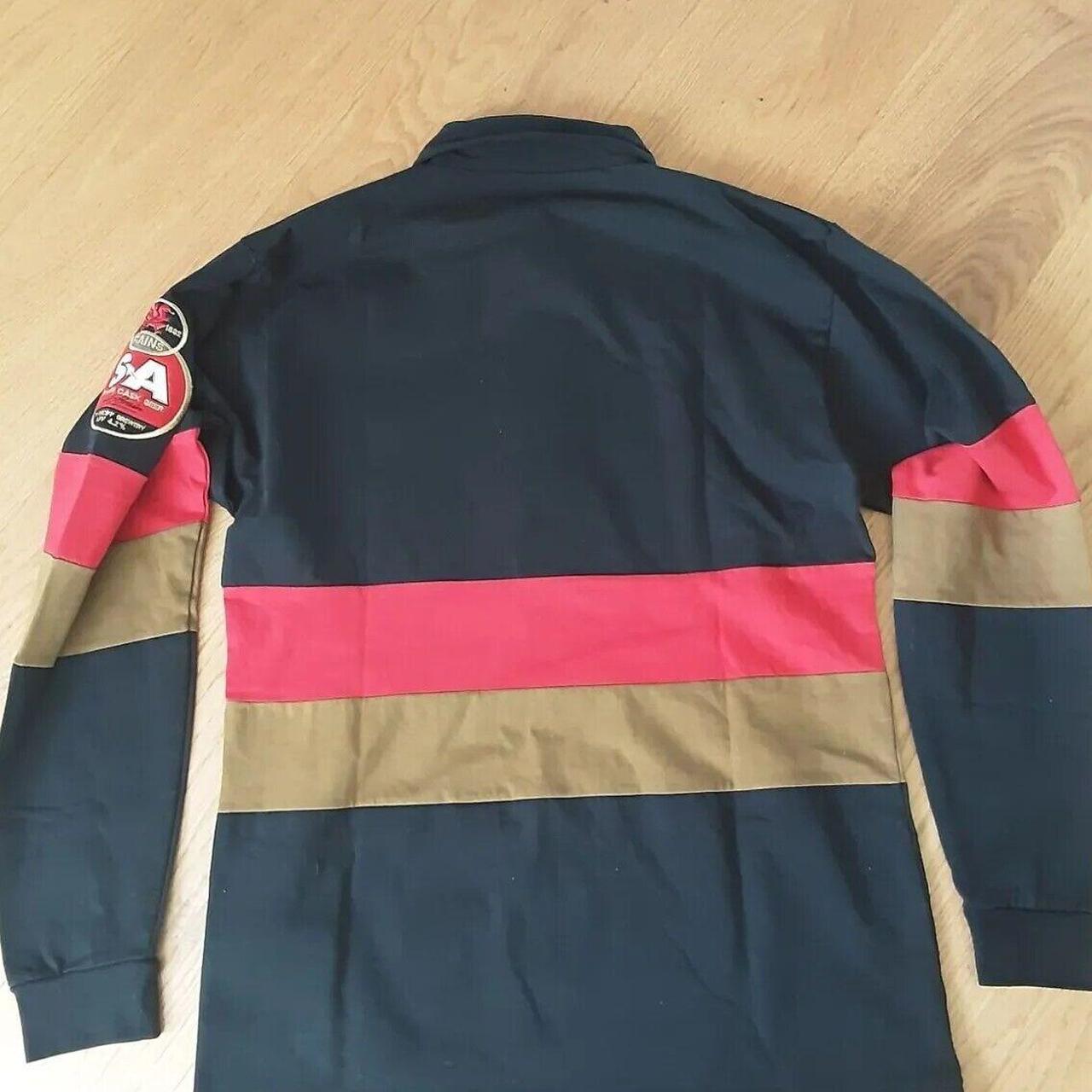 S. A. Brains Welsh Beer Rugby Jumper/ Sweatshirt... - Depop