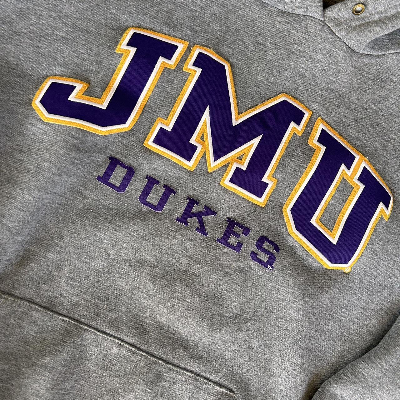 Vintage JMU hoodie Great condition and nice... - Depop