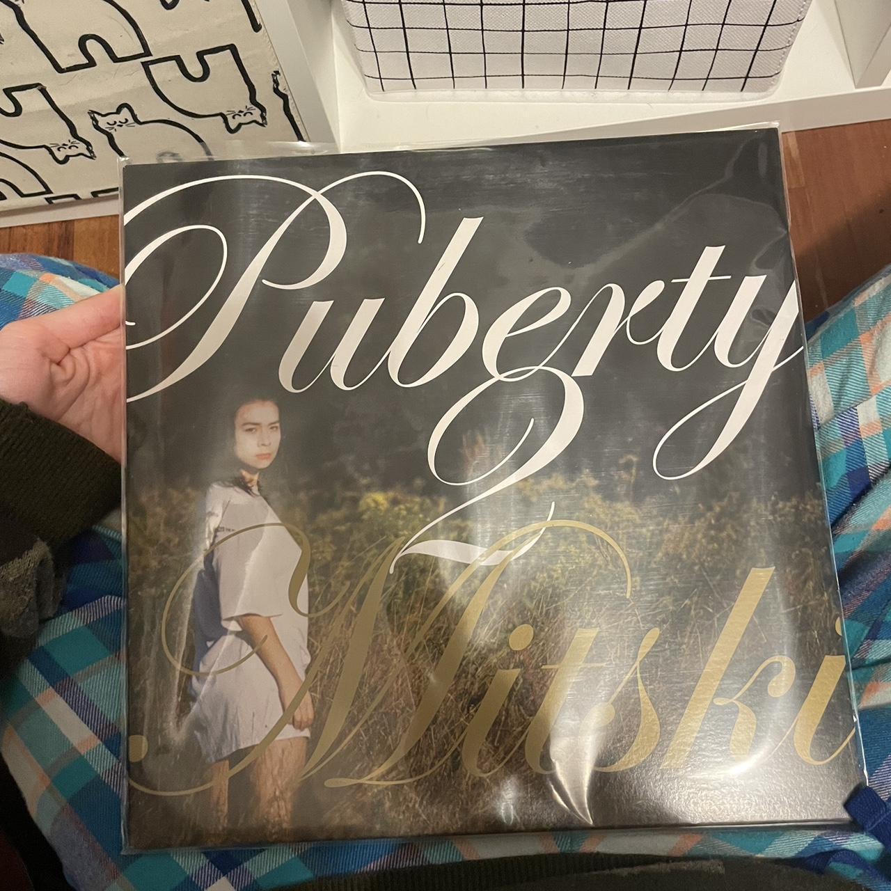 puberty 2 black vinyl mitski in perfect condition... - Depop