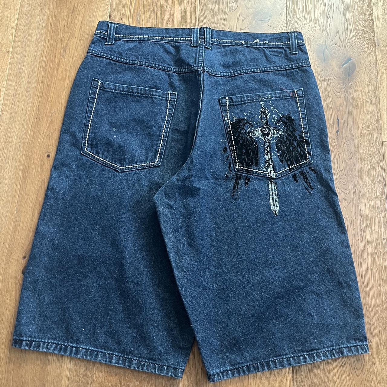 Grunge Kani Gold Jorts 38 Vintage 90s Graphic... | Depop