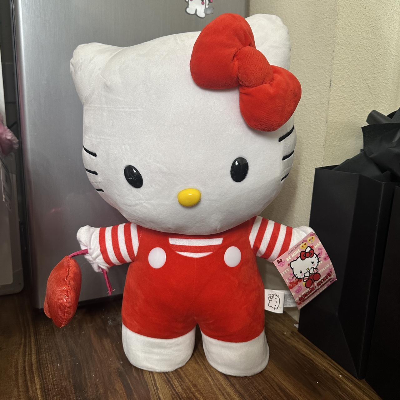 Valentines Hello Kitty Greeter w/tag ripped from... - Depop