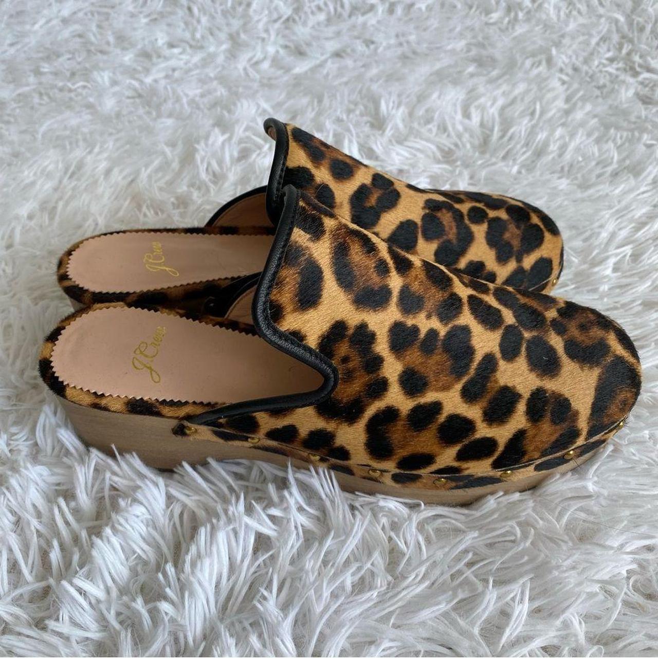 J. Crew Leopard Print Calf Hair and Leather Platform... - Depop J. Crew Leopard Print Calf Hair and Leather Platform... - Depop