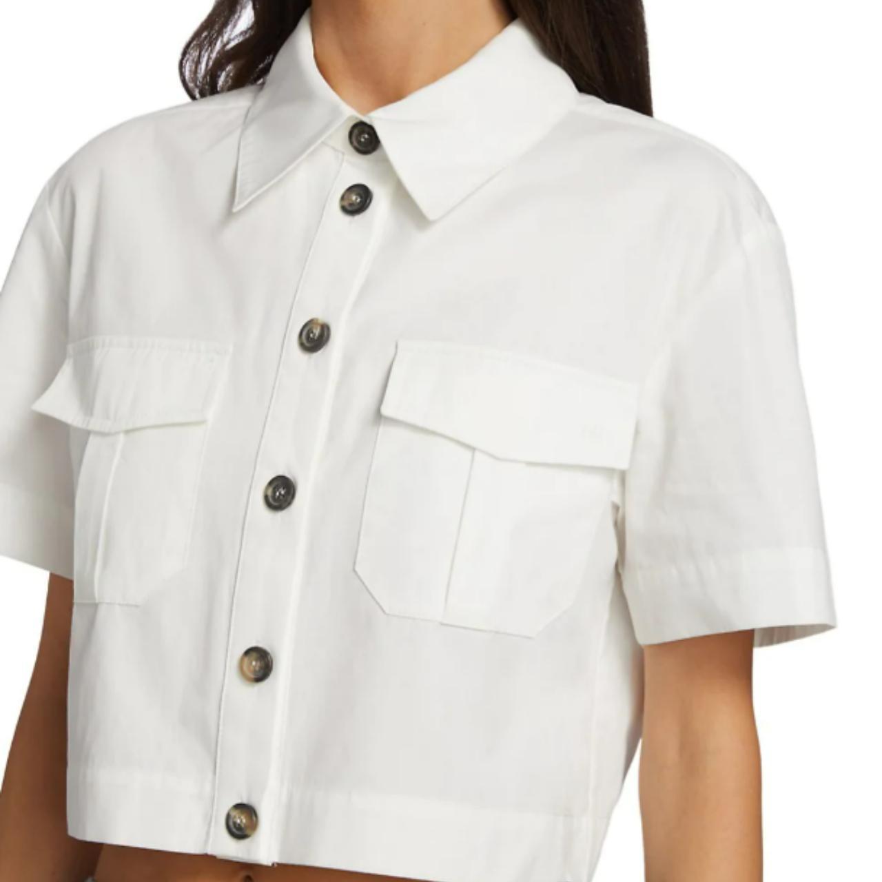 Brand: Anine Bing Style name: Scout Cropped Boxy... - Depop