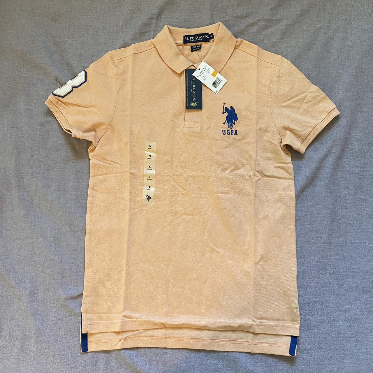 new with tags USPA polo shirt “3” patch on side,... - Depop