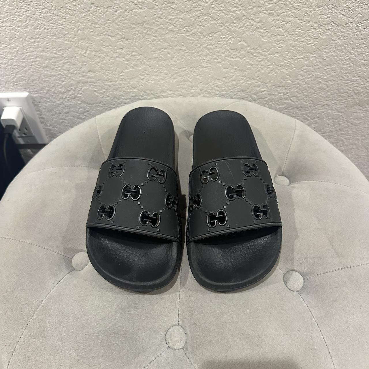 Women’s Gucci slides, only worn a few times, a... - Depop
