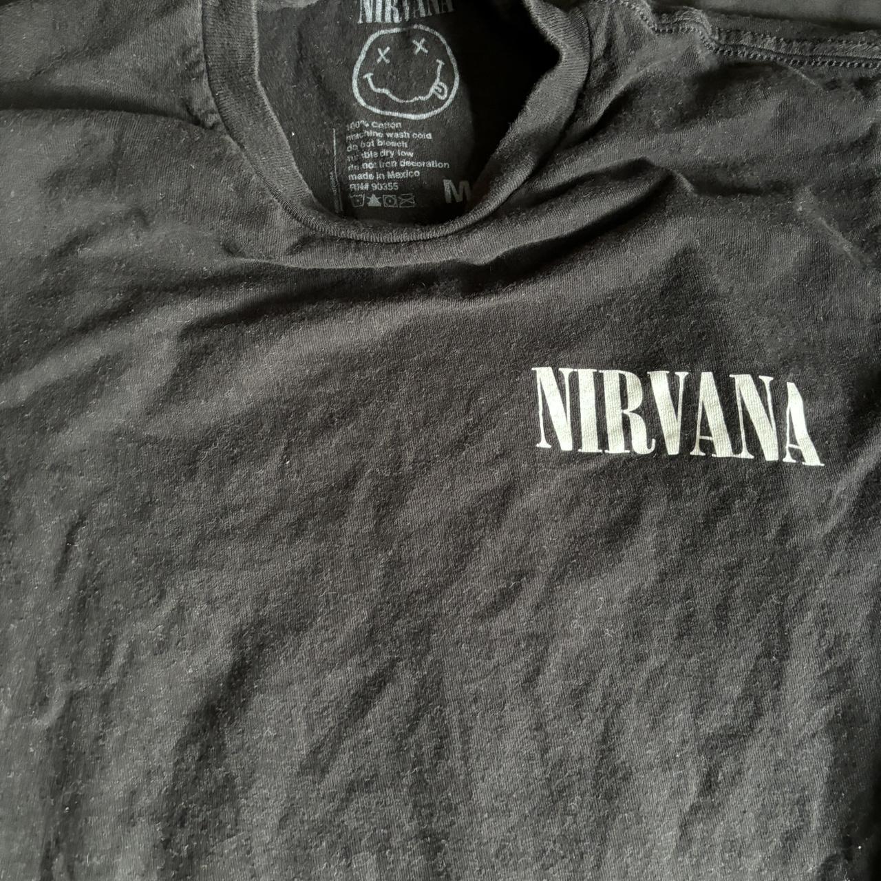 Nirvana band shirt Size medium - Depop